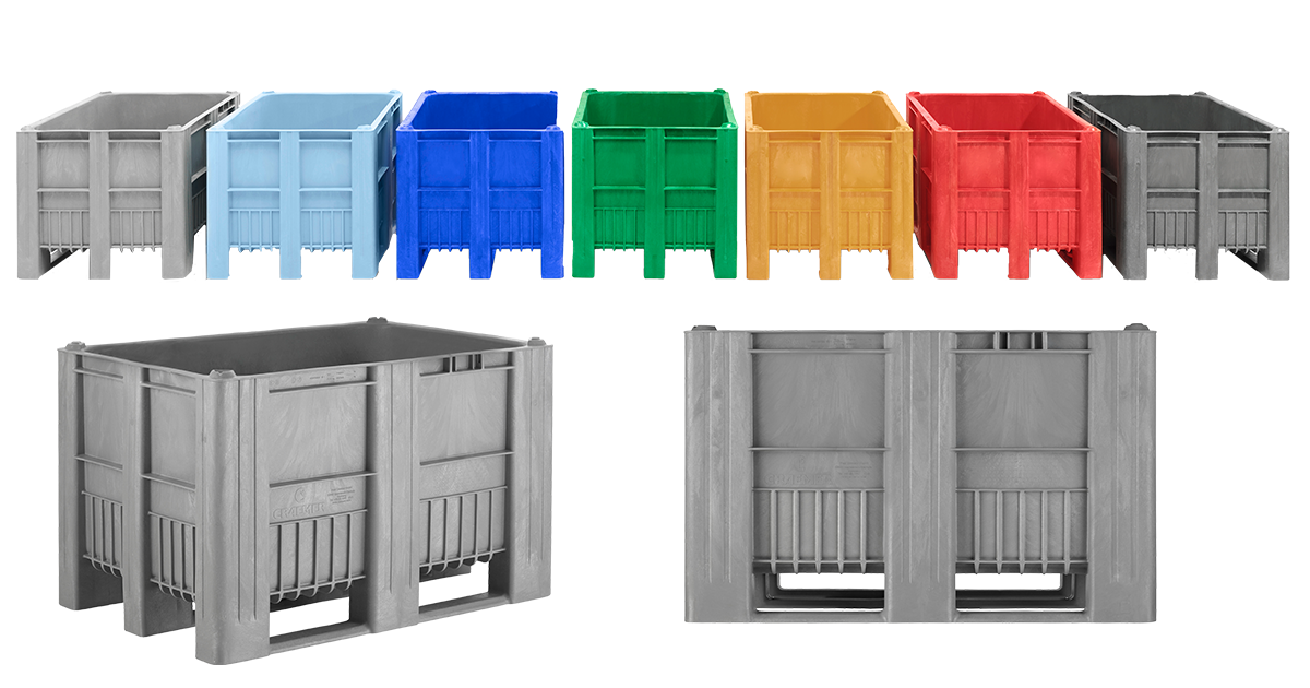 Pallet box IP-CB-1. The smart pallet boxes for your logistics processes