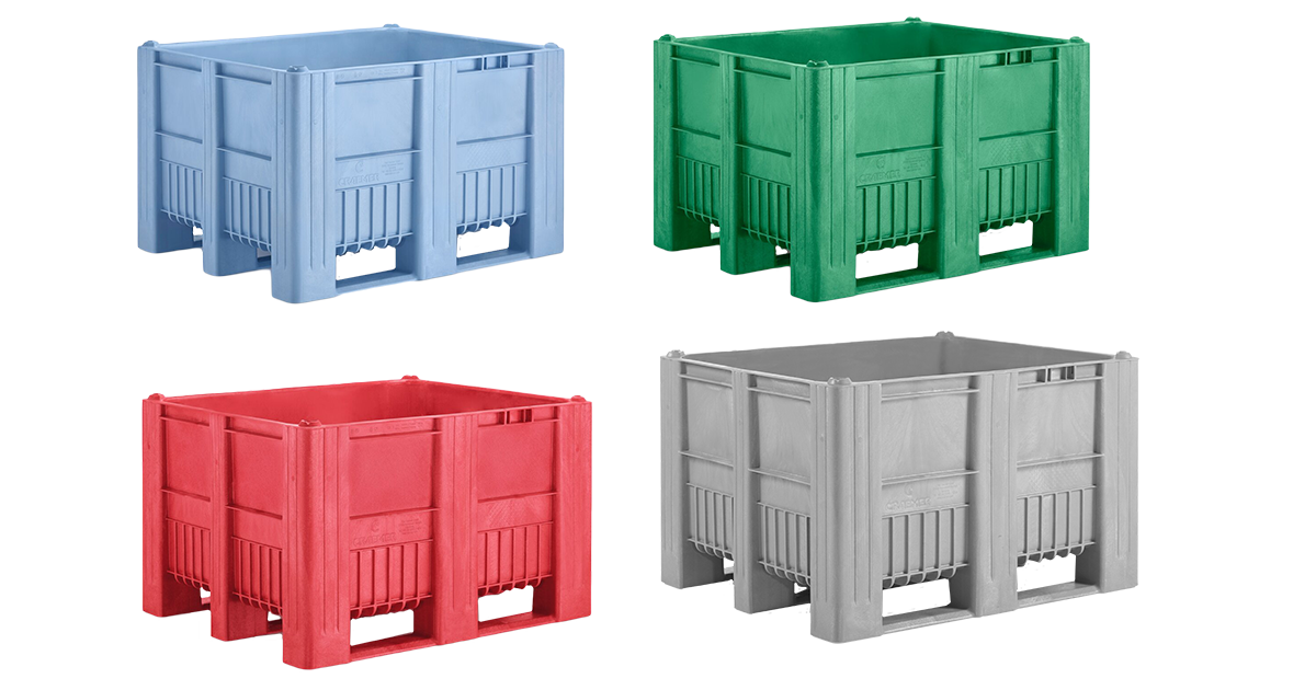 Pallet box IP-CB-3. The smart pallet boxes for your logistics processes