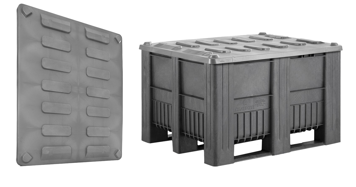 Pallet box lid IP-CB-3. The smart pallet boxes for your logistics processes
