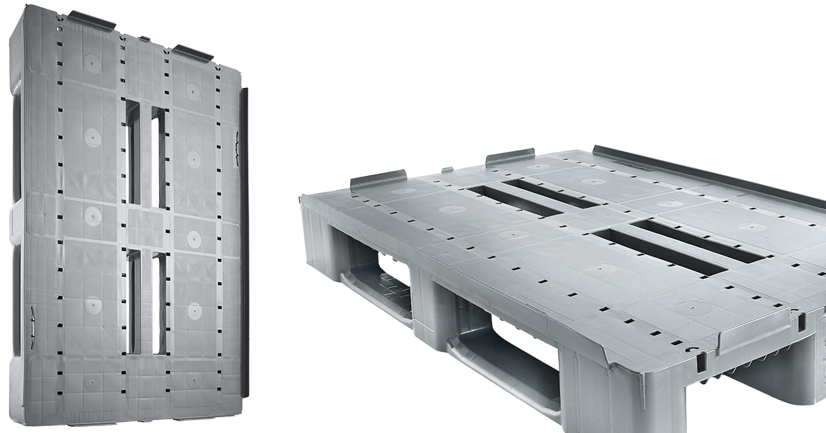 Plastic pallet Multi Allround across many different industries. A real ...