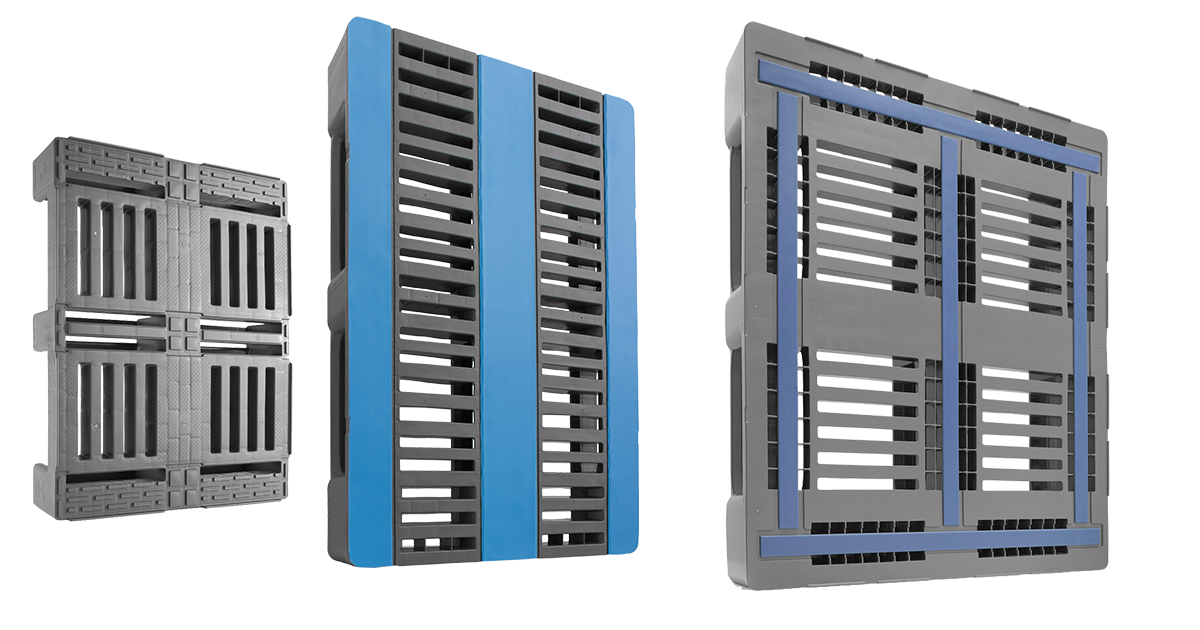 Plastic pallet IP-CR-Series with and without reinforcement profiles is ...