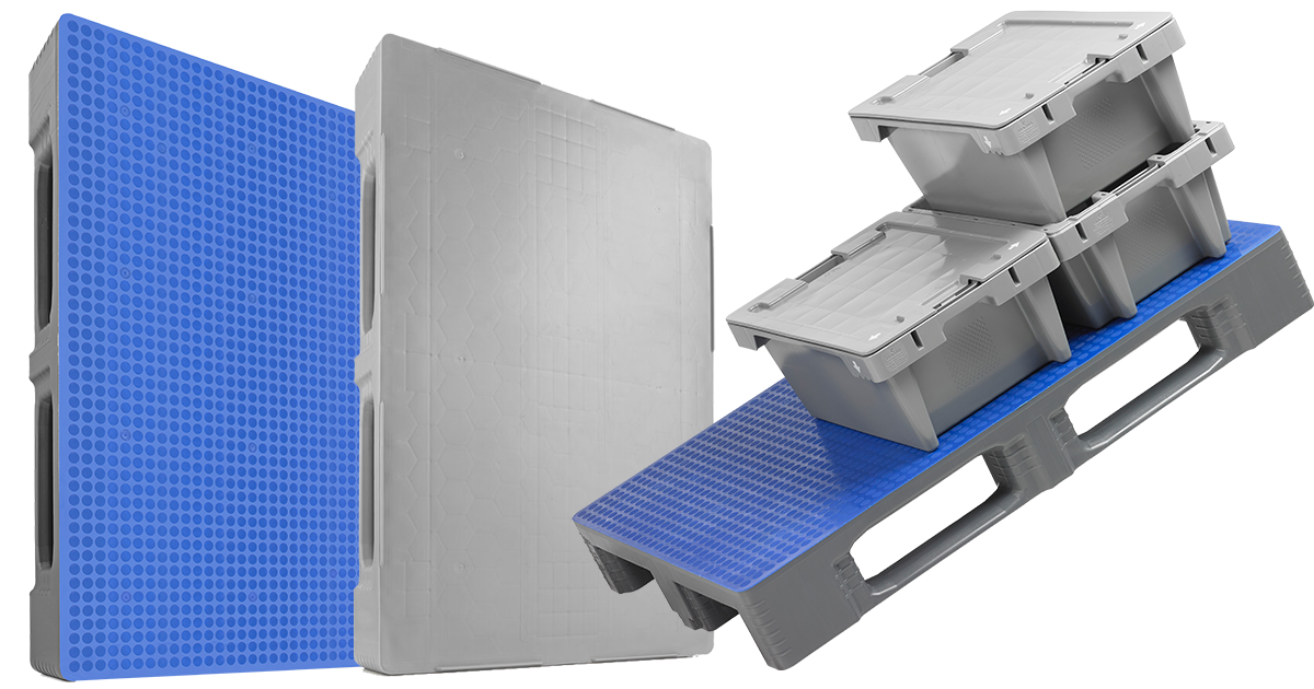 Plastic pallet The IP-TC series is an ideal cleanroom or hygienic ...
