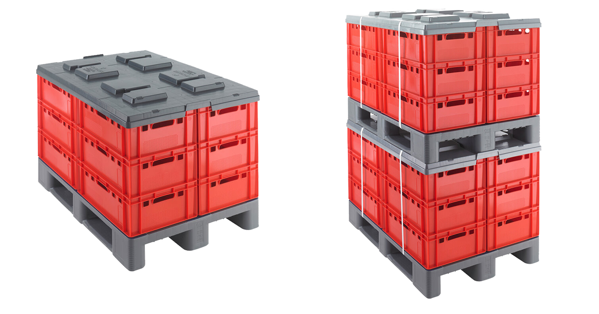 IPG Pallet lid minimizes product damage and protects your transports ...