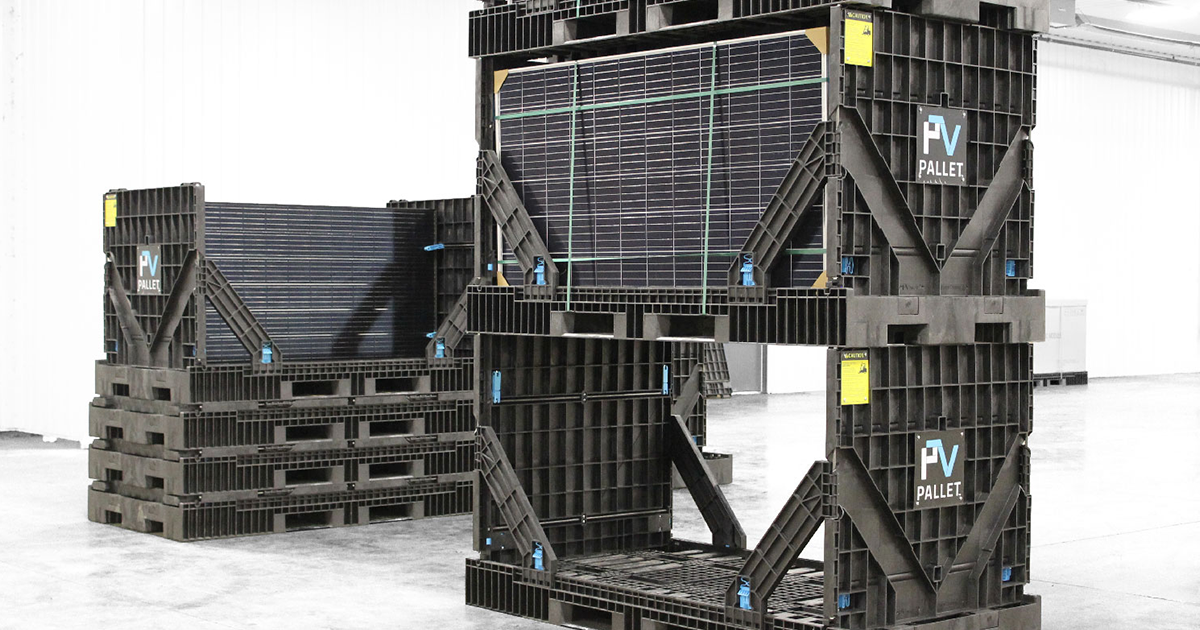 Revolutionize your Solar Logistics with innovate reusable packaging ...