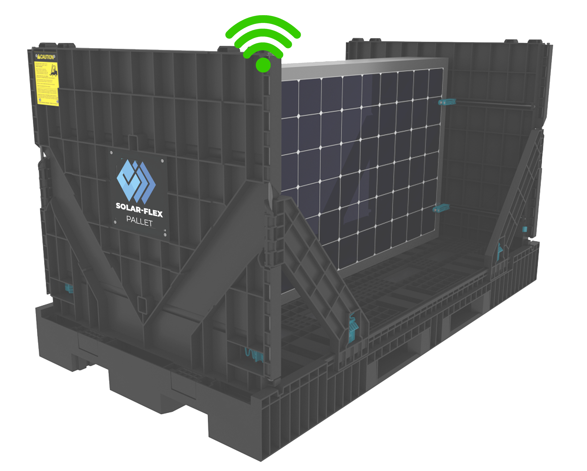 SOLAR-FLEX PALLET IoT: Reusable packaging with IoT Pixels for the solar ...